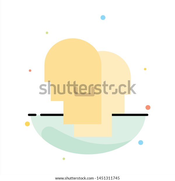 Hat Human Empathy Feelings Abstract Flat Stock Vector (Royalty Free ...