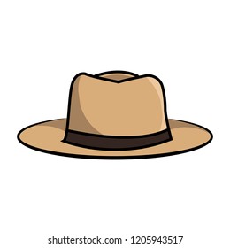 Hat Illustration Isolated Stock Vector (Royalty Free) 1205943517