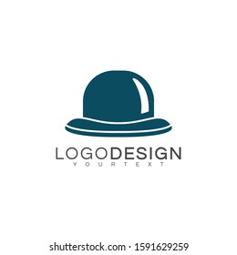 Hat Logo Design Vector White Background Stock Vector (Royalty Free ...