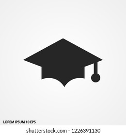 Hat University Vector Icon 10 Eps Stock Vector (Royalty Free) 1279069660