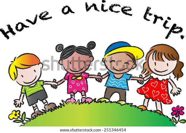 Have Nice Trip Stock Vector (Royalty Free) 251346454 | Shutterstock