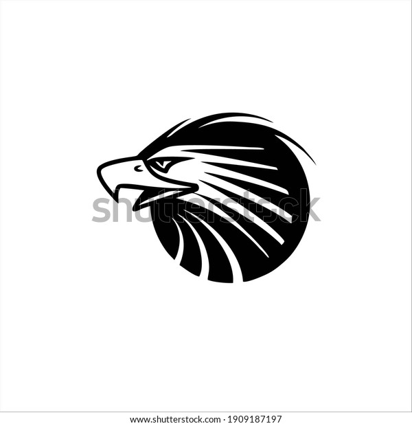 Hawk Symbol Logo Tattoo Design Vector Stock Vector (Royalty Free ...