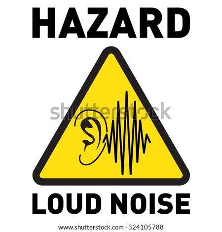 Hazard Loud Noise Vector Icon Stock Vector (Royalty Free) 324105788 ...
