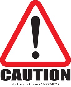 Hazard Sign Icon Vector Triangle Stock Vector (Royalty Free) 1680058219