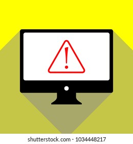 Hazard Warning Attention Sign Vector Red: vector de stock (libre de ...