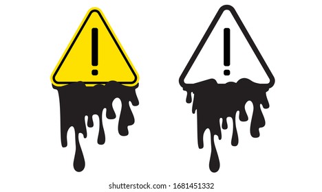Hazard Warning Attention Sign Exclamation Mark: เวกเตอร์สต็อก (ปลอดค่า ...