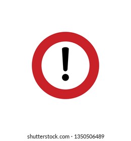 Hazard Warning Attention Symbol Stock Vector (Royalty Free) 1350506489 ...