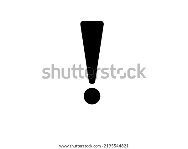 Hazard Warning Symbol Exclamation Mark Icon Stock Vector (Royalty Free ...