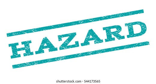 Hazard Watermark Stamp Text Caption Between Stock Vector (Royalty Free ...