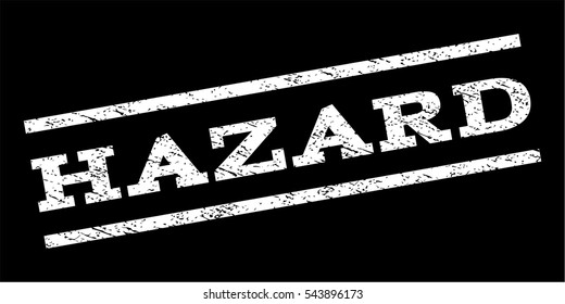 Hazard Watermark Stamp Text Tag Between Stock Vector (Royalty Free ...