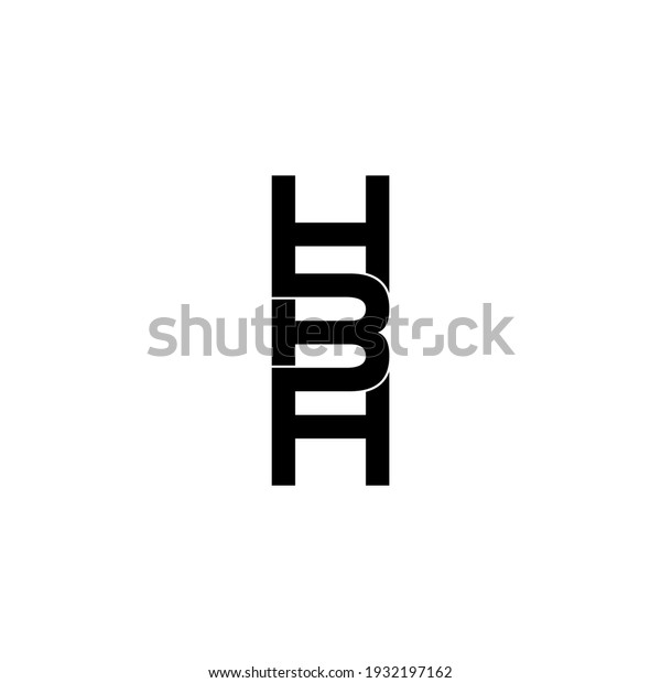Hbh Letter Original Monogram Logo Design Stock Vector (Royalty Free ...