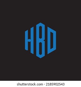 Hbo Blue Logo Hexagon Form Stock Vector (Royalty Free) 2185902543 ...