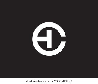 Hc Letter Logo Design Vector Image Stock Vector (Royalty Free ...