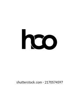 Hco Letter Original Monogram Logo Design Stock Vector (Royalty Free ...