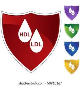 Hdl Ldl Cholesterol Stock Vector (Royalty Free) 50918167 | Shutterstock