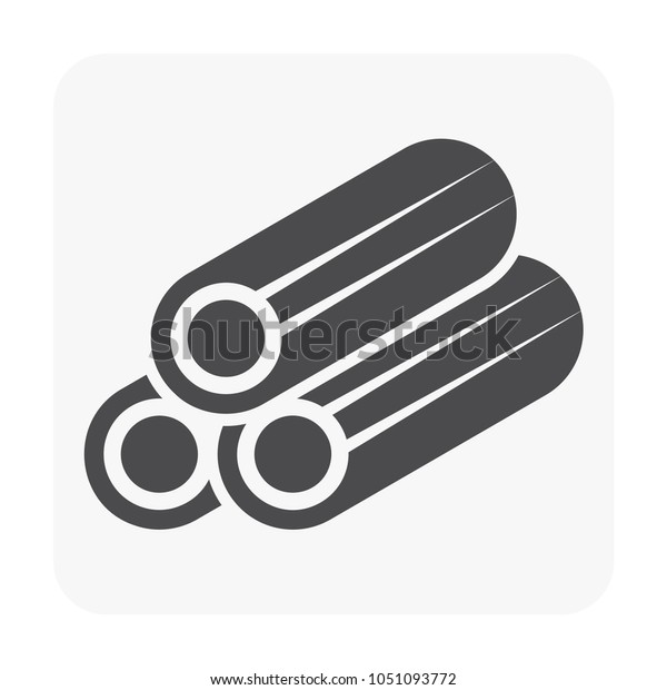 Hdpe Pipe Connection Joint Icon On Stock Vector (Royalty Free ...