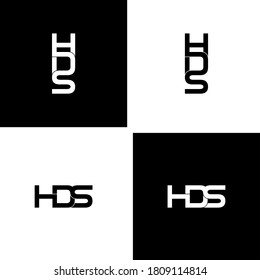 Hds Letter Original Monogram Logo Design Stock Vector (Royalty Free) 1809114814 | Shutterstock