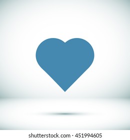 Heaart Icon Stock Vector (Royalty Free) 451994605 | Shutterstock