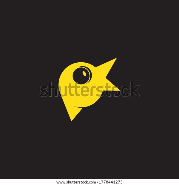 Head Bird Logo Illustration Vector Stock Vector (Royalty Free ...
