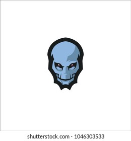 Head Blue Monster E Sport Logo Stock Vector (Royalty Free) 1046303533 ...