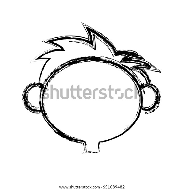 Head Boy Young Avatar No Face Stock Vector (Royalty Free) 651089482 ...