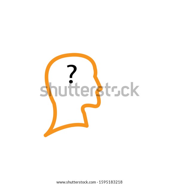 Head Icon Line Two Colour Design Stock Vector (Royalty Free) 1595183218 ...