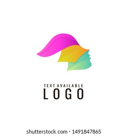 Head Logo People Design Template: vector de stock (libre de regalías ...