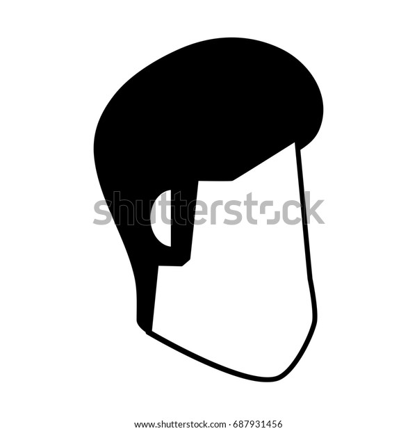 Head Man Avatar Icon Image Stock Vector (Royalty Free) 687931456 ...