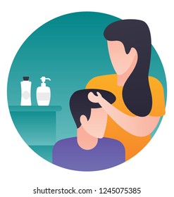 8,446 Head Massage Stock Vectors, Images & Vector Art | Shutterstock