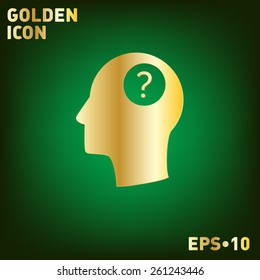 Head Question Mark Avatar Wonders Icon Stock Vector (Royalty Free ...