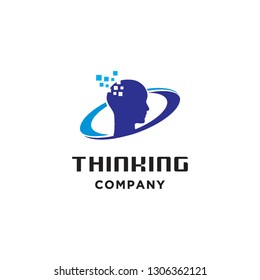 Head Thinking Ideas Inspiration Logo Icon Stock Vector (Royalty Free ...