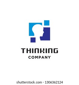 Head Thinking Ideas Inspiration Logo Icon Stock Vector (Royalty Free ...
