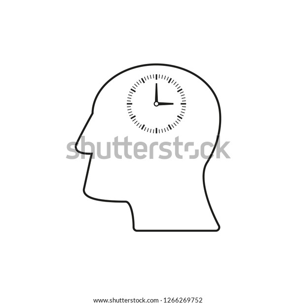 Head Work Icon Good Come Idea Stock Vector (Royalty Free) 1266269752