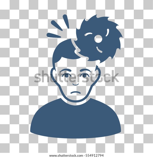 Headache Vector Pictogram Illustration Style Flat Stock Vector (Royalty ...