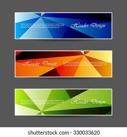 Header Designs Stock Vector (Royalty Free) 330033620 | Shutterstock