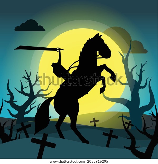 Headless Warrior Looking His Head On Stock Vector (Royalty Free ...