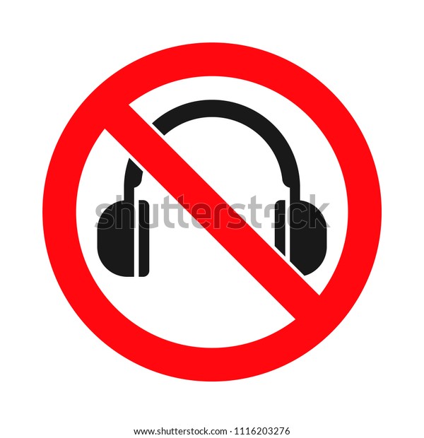 391 Headphones Allowed Images, Stock Photos & Vectors | Shutterstock