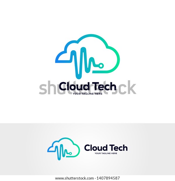 Health Cloud Logo Design Concept Vibe Stock Vector (Royalty Free ...