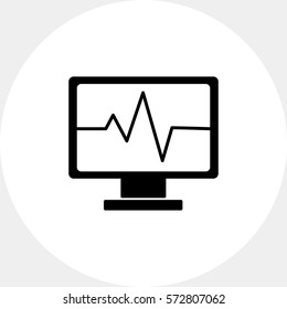 Health Diagnostic Computer Icon Stock Vector (Royalty Free) 572807062 ...