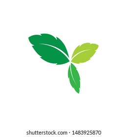 Health Green Leaf Logo Vector Stock Vector (Royalty Free) 1483925870 ...