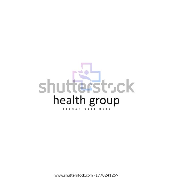 Health Group Logo Concept Vector Stock Vector (Royalty Free) 1770241259 ...