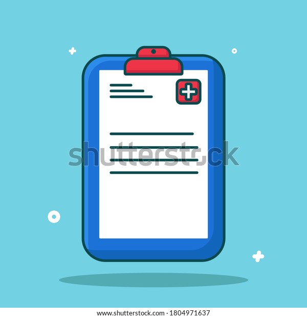 Health Note Vector Graphic Illustration Can Stock Vector (Royalty Free ...