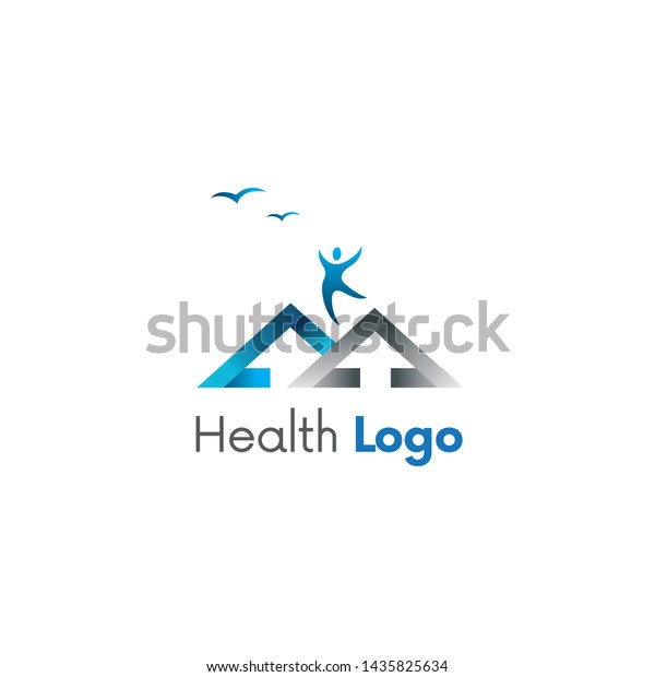 Health Peak Logo Concept Vector Stock Vector (Royalty Free) 1435825634 ...