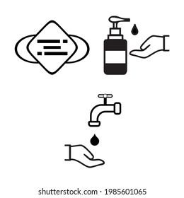 Health Protocol Guide Icon Can Be Stock Vector (Royalty Free ...