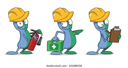 Health and Safety Cartoon Stock Vectors, Images & Vector Art | Shutterstock