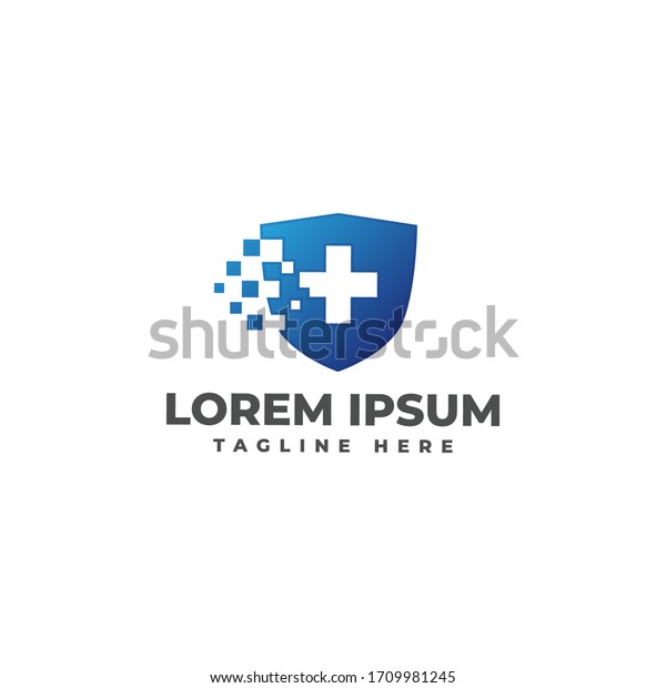 Health Technology Logo Vector Icon Illustration Stock Vector (Royalty ...