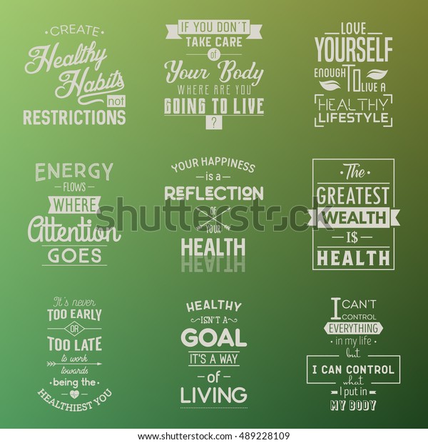 309 Black White Healthy Living Quotes Images, Stock Photos & Vectors ...