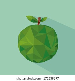 Healthy Design Over Blue Background Vector Stock Vector (Royalty Free ...