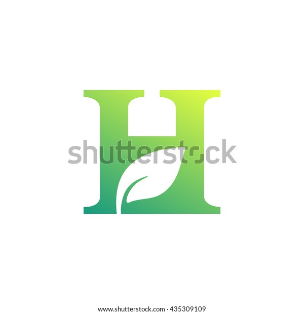 Healthy Logo Creative Letter H Symbol Stock Vector (Royalty Free) 435309109