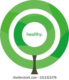 Healthy Logo Vector Stock Vector (Royalty Free) 1311321578 | Shutterstock